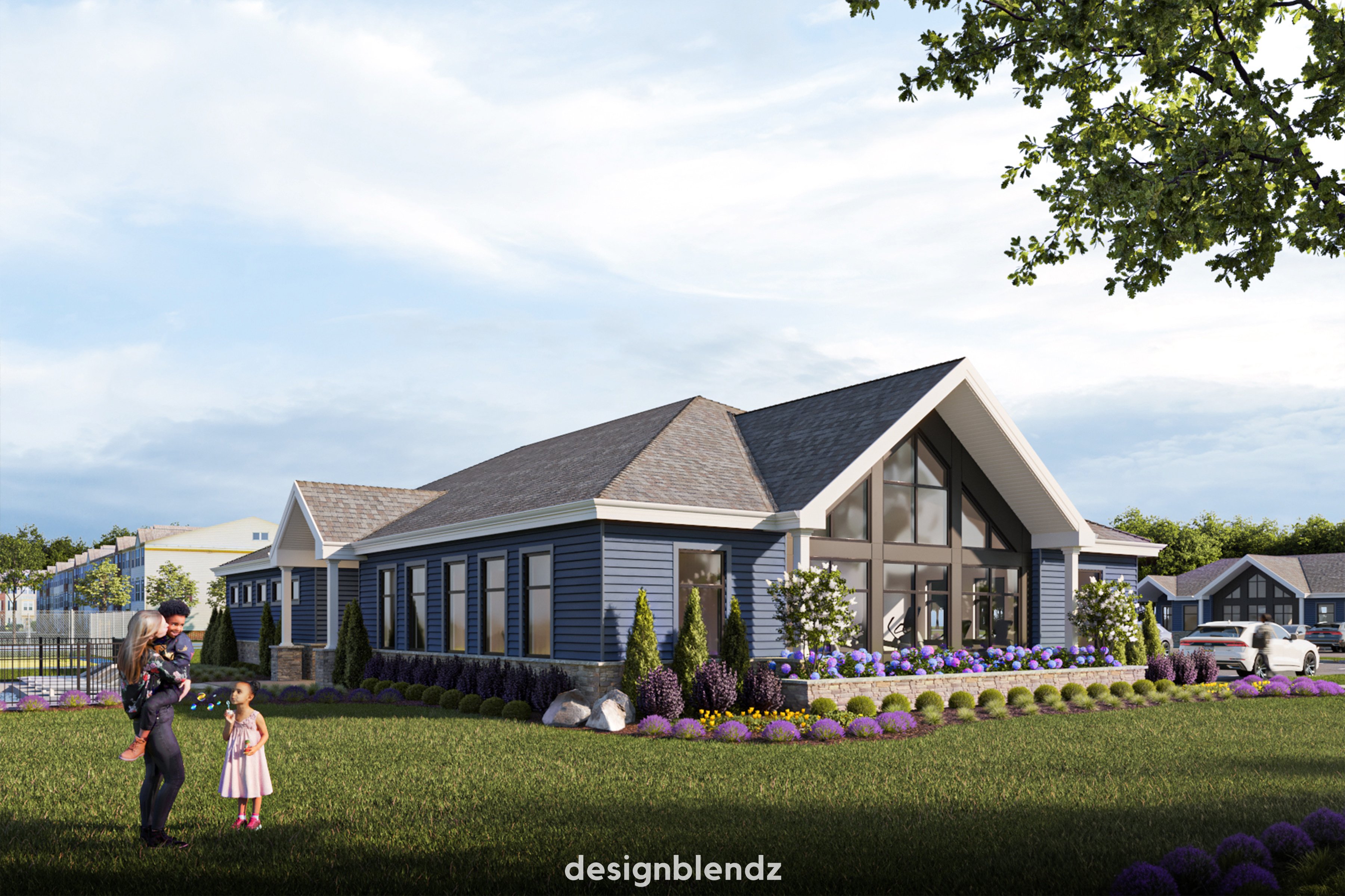 Little Eden Way Clubhouses | Designblendz